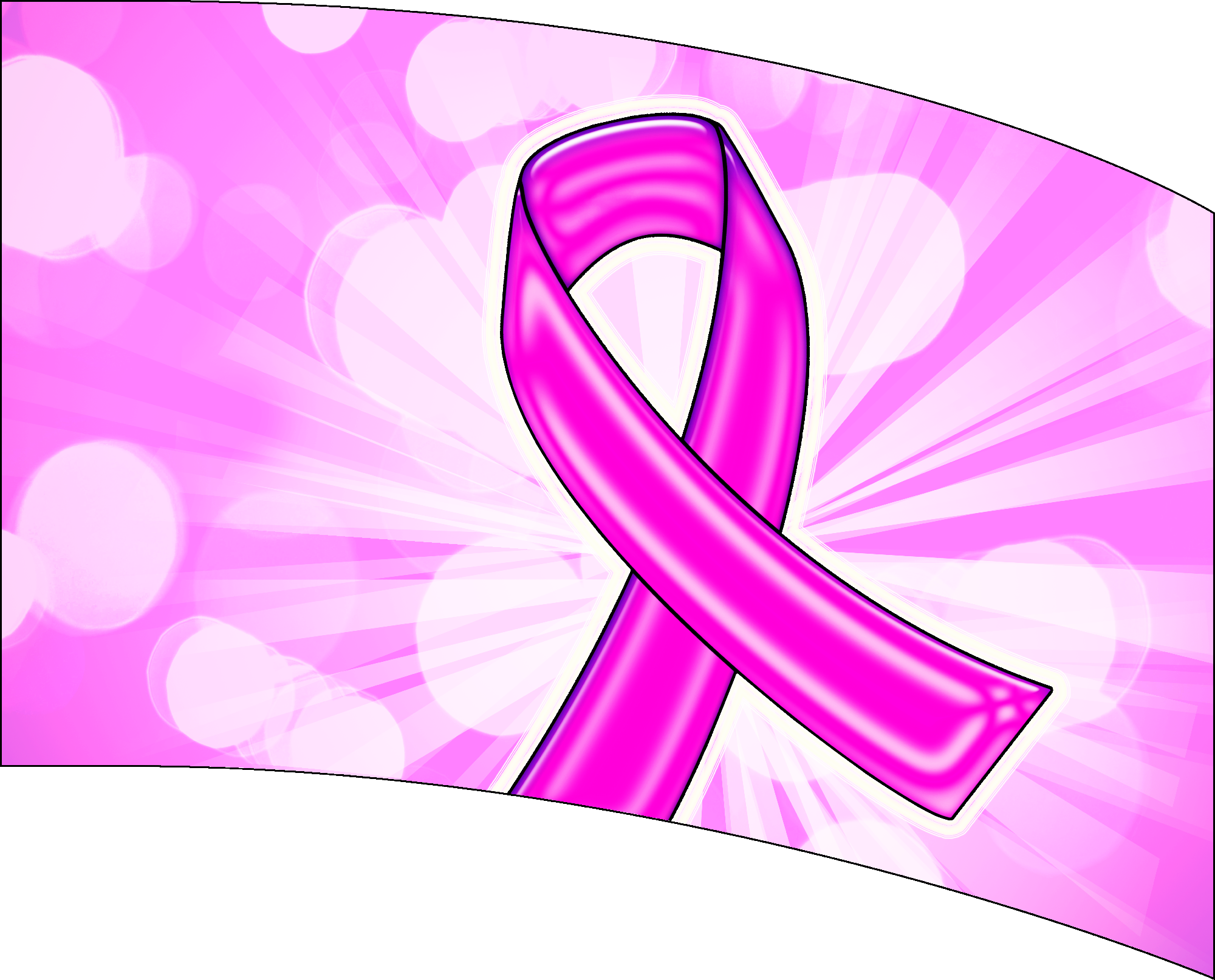 Ready To Ship Digital Flag - Pink Ribbon 2 – Hipp Visual Solutions