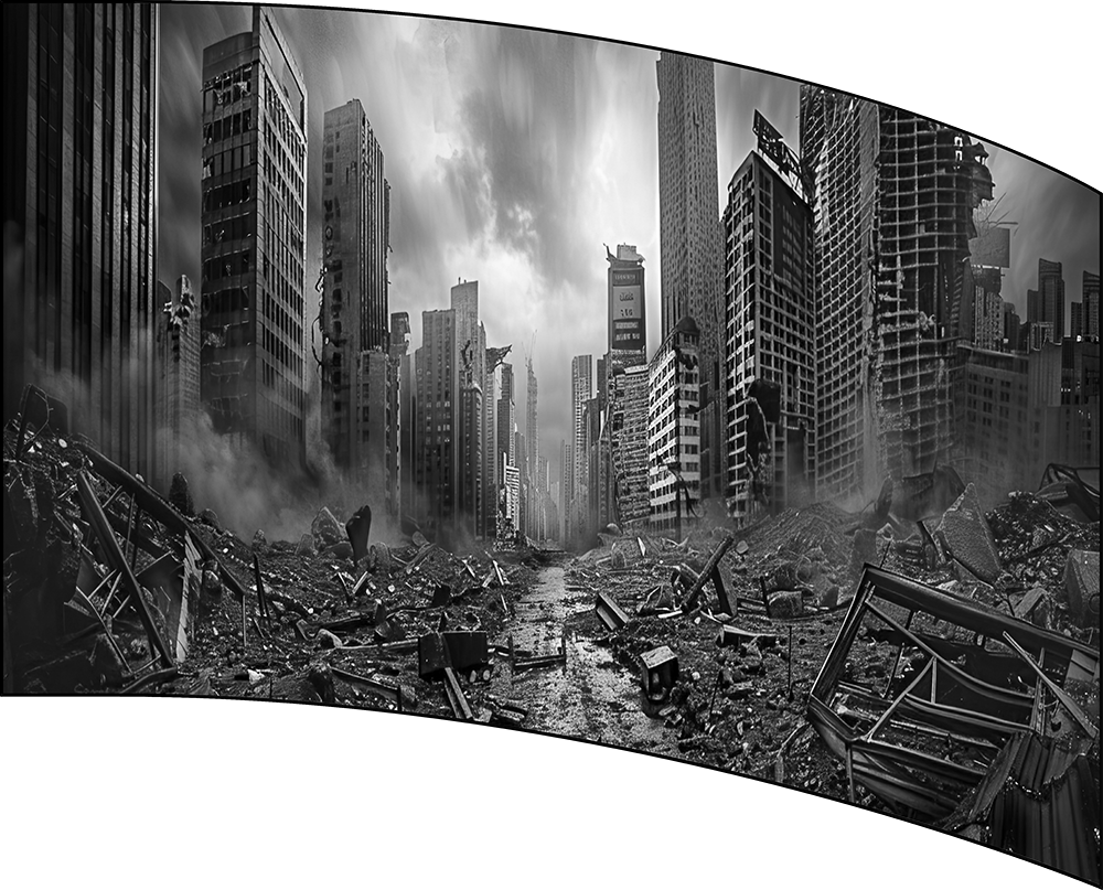 Ready To Ship Digital Flag - Post Apocalypse – Hipp Visual Solutions