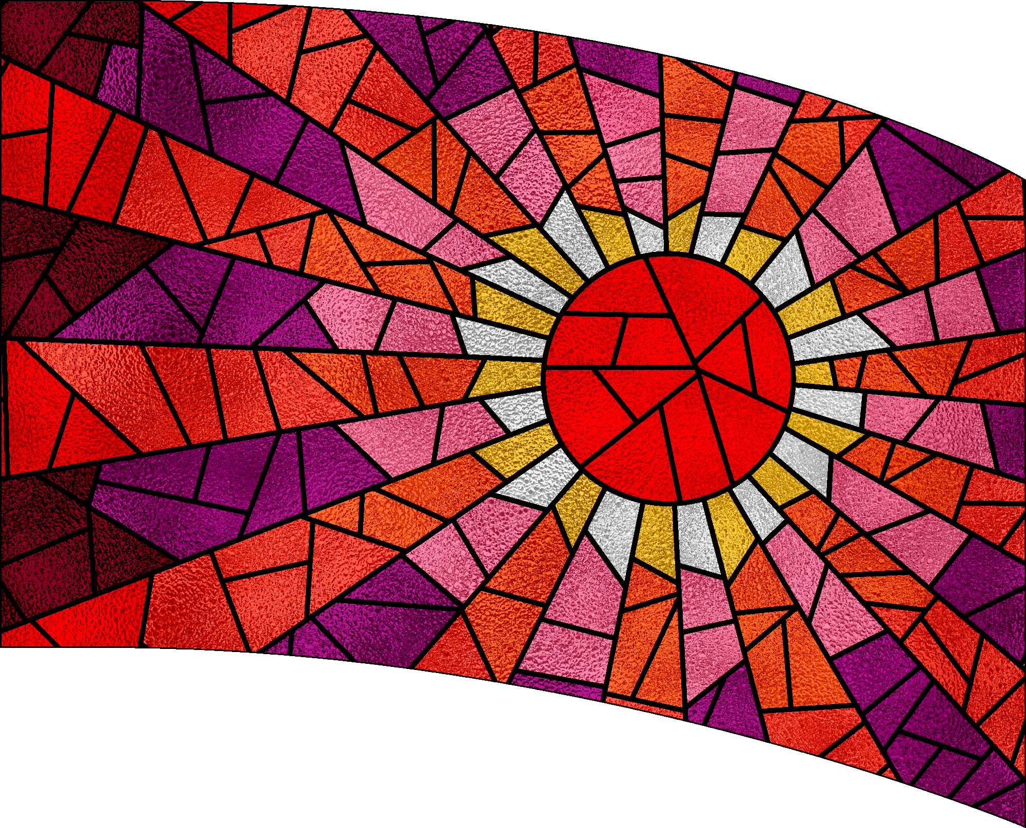 Ready To Ship Digital Flag - Stained Sun Sun – Hipp Visual Solutions