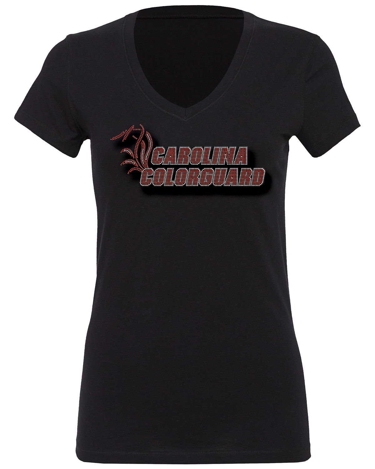 Carolina Colorguard Rhinestone Tee or Tank – Hipp Visual Solutions