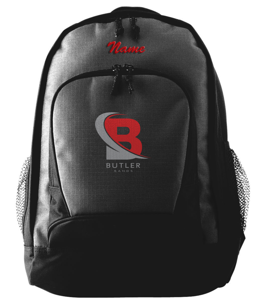Butler Bands Embroidered Ripstop Backpack w/ Name & Logo – Hipp Visual ...